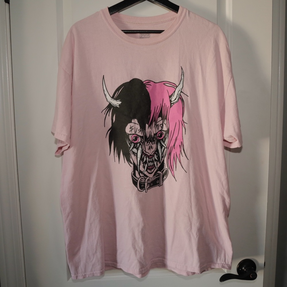Sus Boy X Lil Peep Pink Demon Shirt - Gem